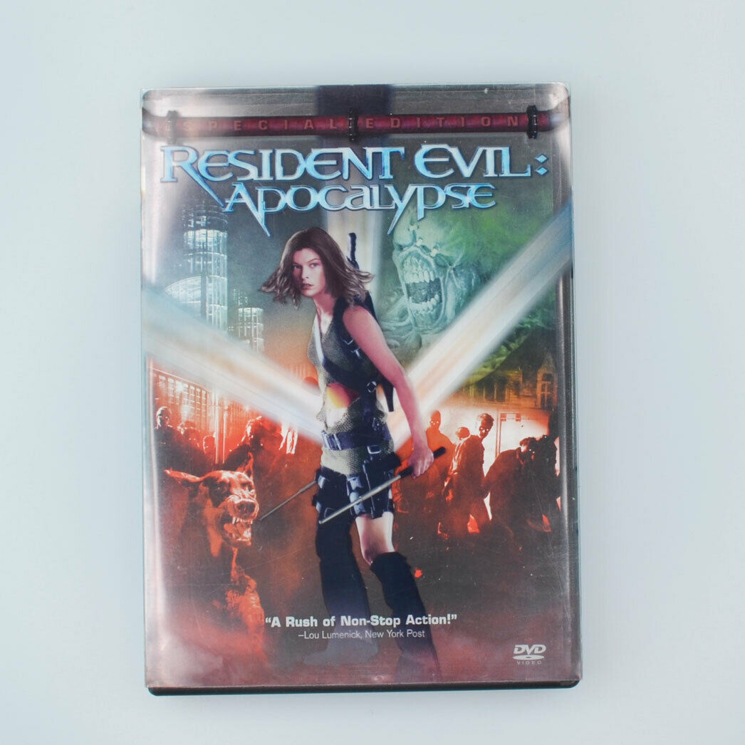Resident Evil: Apocalypse (DVD, 2004, 2-Disc Set, Special Ed) Milla Jo ...