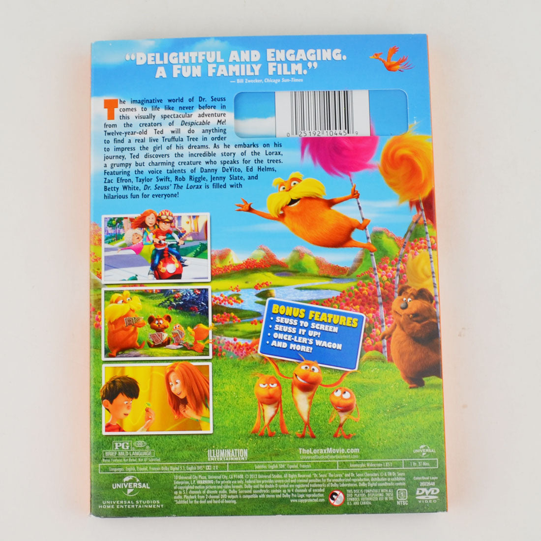 Dr Seuss' The Lorax (DVD, 2012) – Rusty Gold Resale