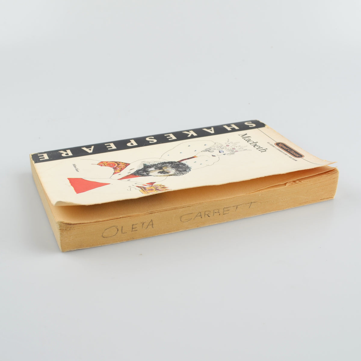 Macbeth by William Shakespeare - Signet Classics - Black Binding 1987 ...