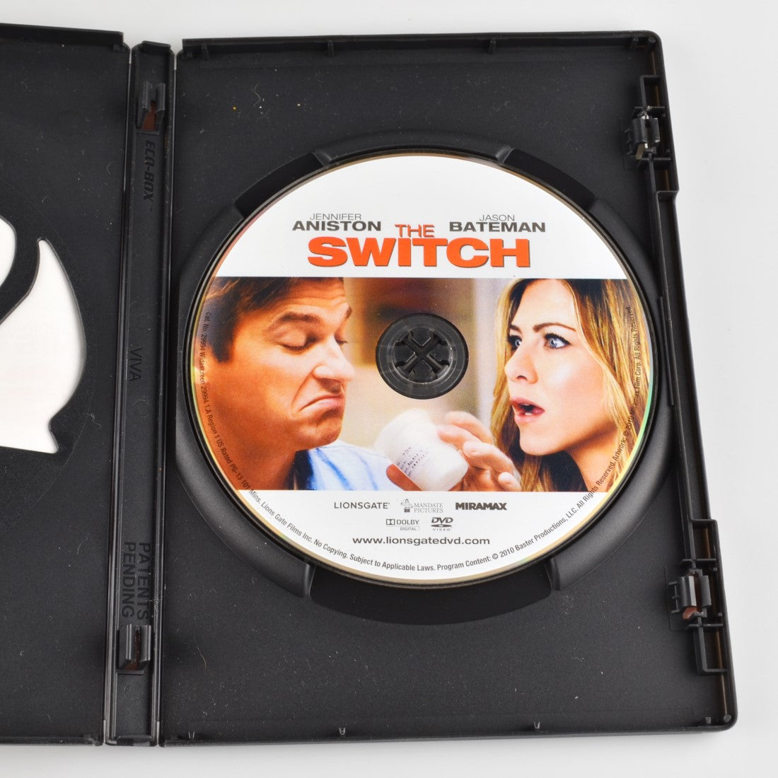 The Switch (DVD, 2010) Jennifer Aniston, Jason Bateman – Rusty Gold Resale