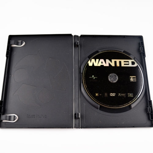 Wanted (DVD, 2008, Fullscreen) Angelina Jolie, James McAvoy, Morgan Fr ...