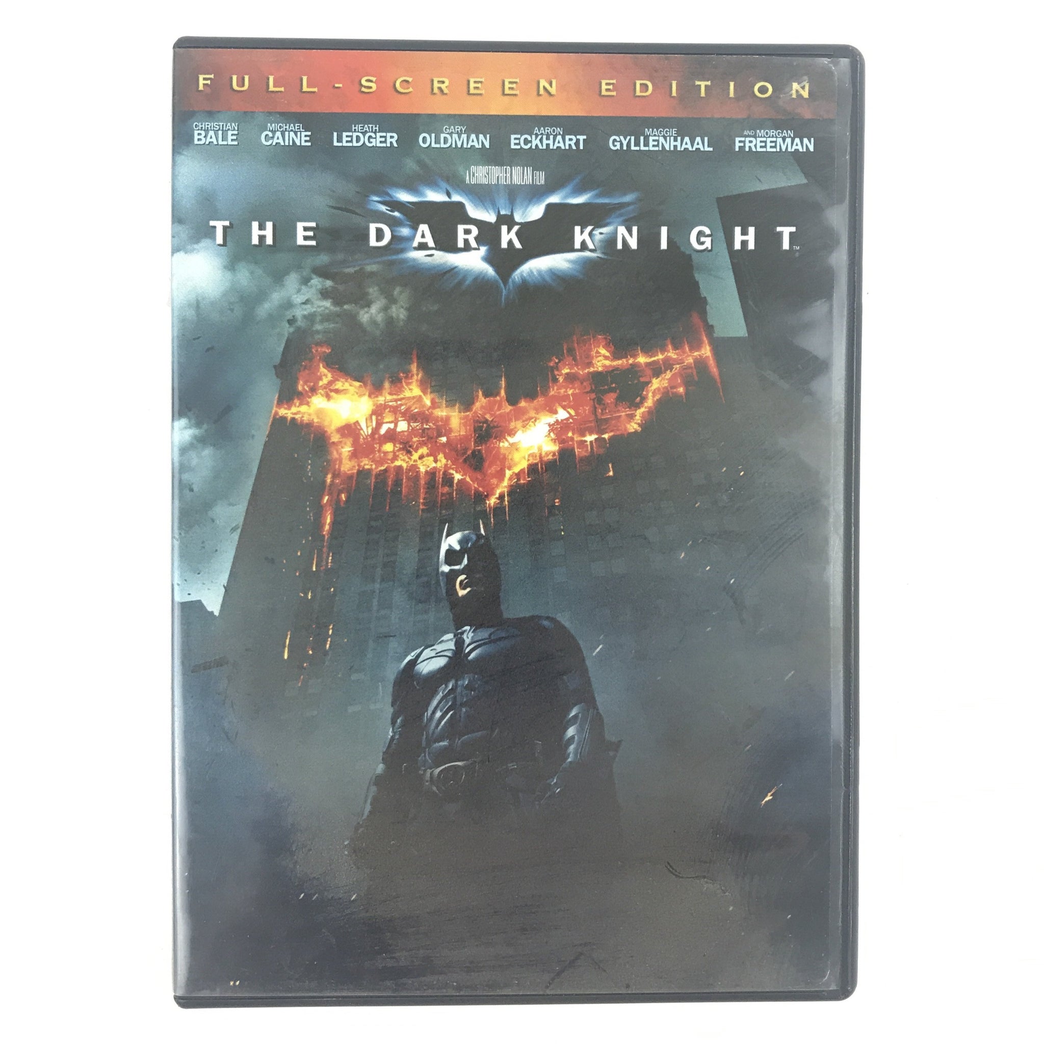 The Dark Knight (DVD, Fullscreen) Christian Bale, Michael Kane – Rusty ...