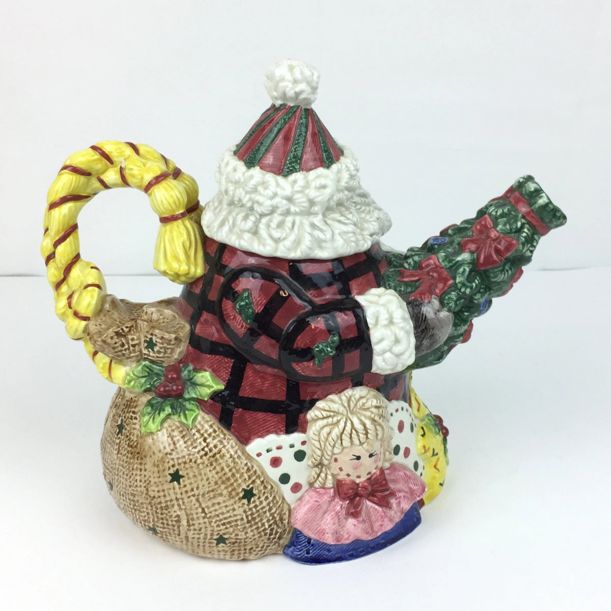 Frtz & Floyd Santa Teapot, Mr. Klaus and Toys Christmas Collectible, V ...